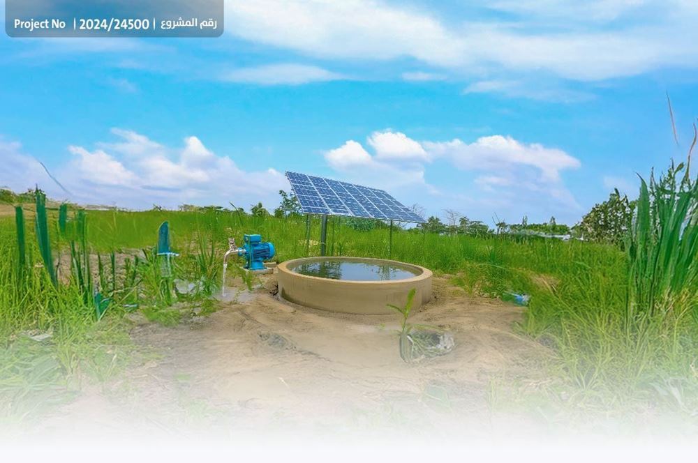 Rural/agricultural well with 15 meter solar powered pump ...